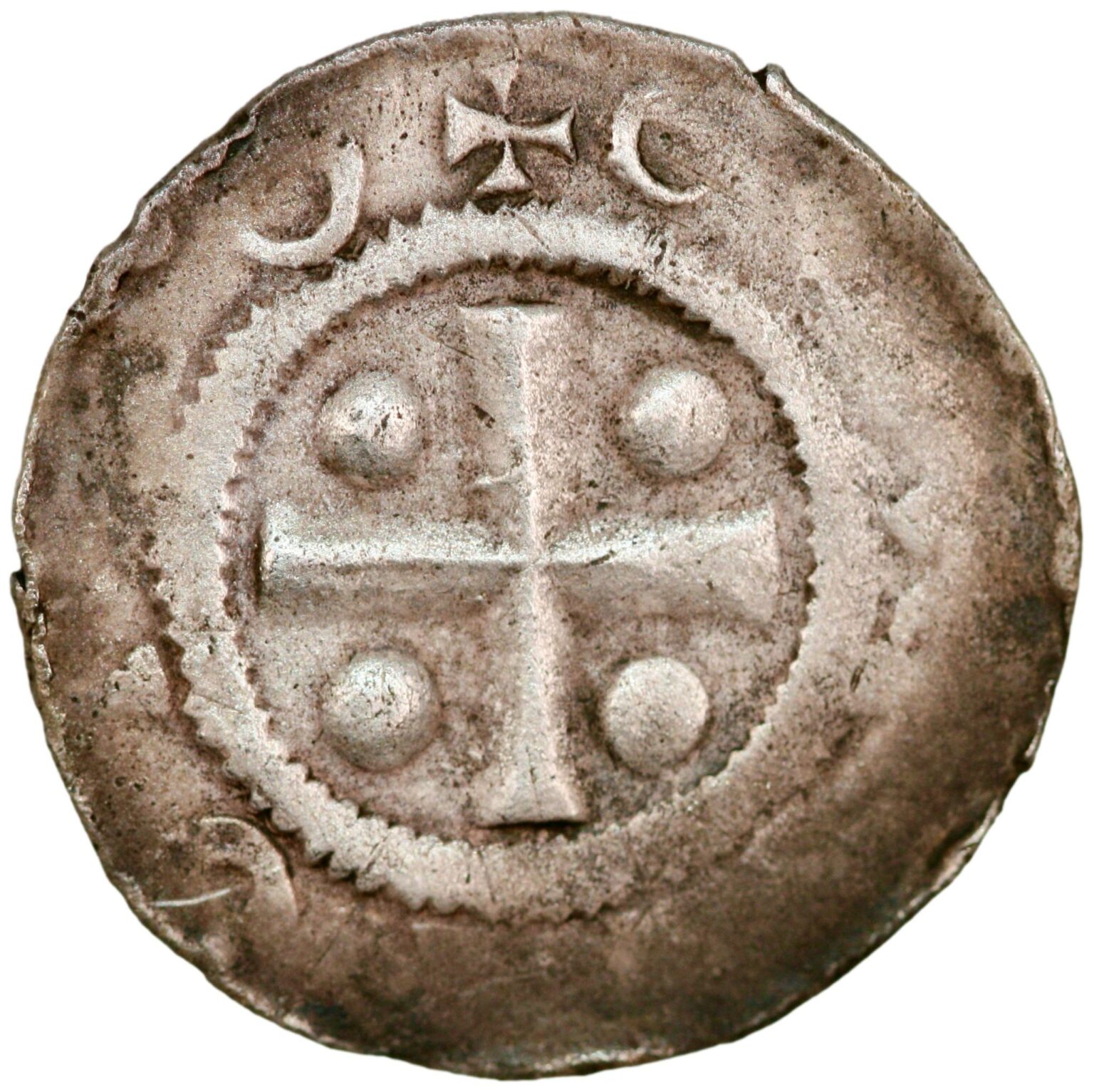 The Holy Roman Empire, denar 973-1002 AD - Denarius